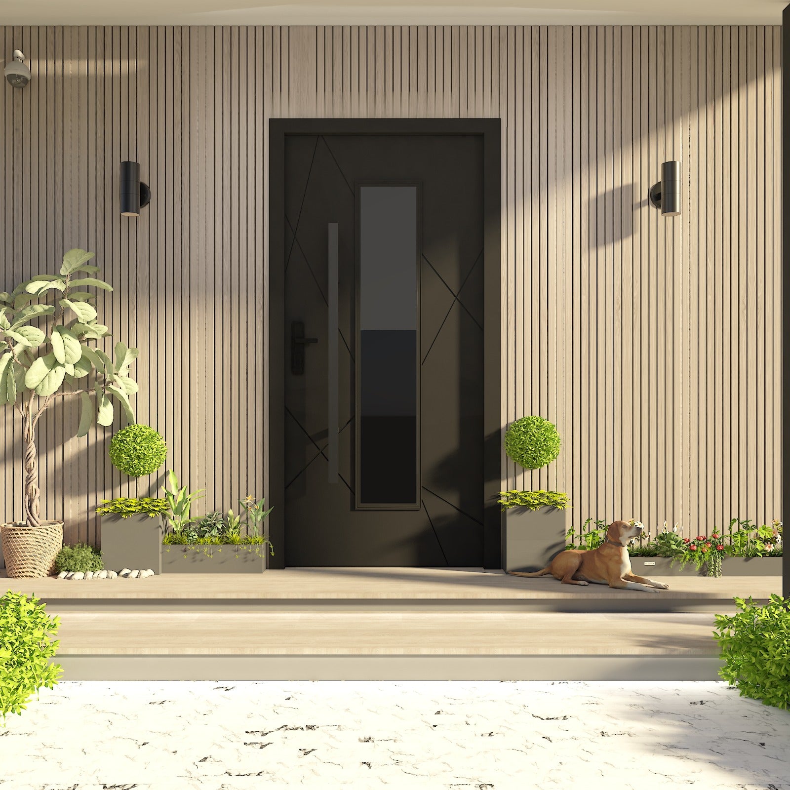 Metal Exterior door – MODERN HOMES